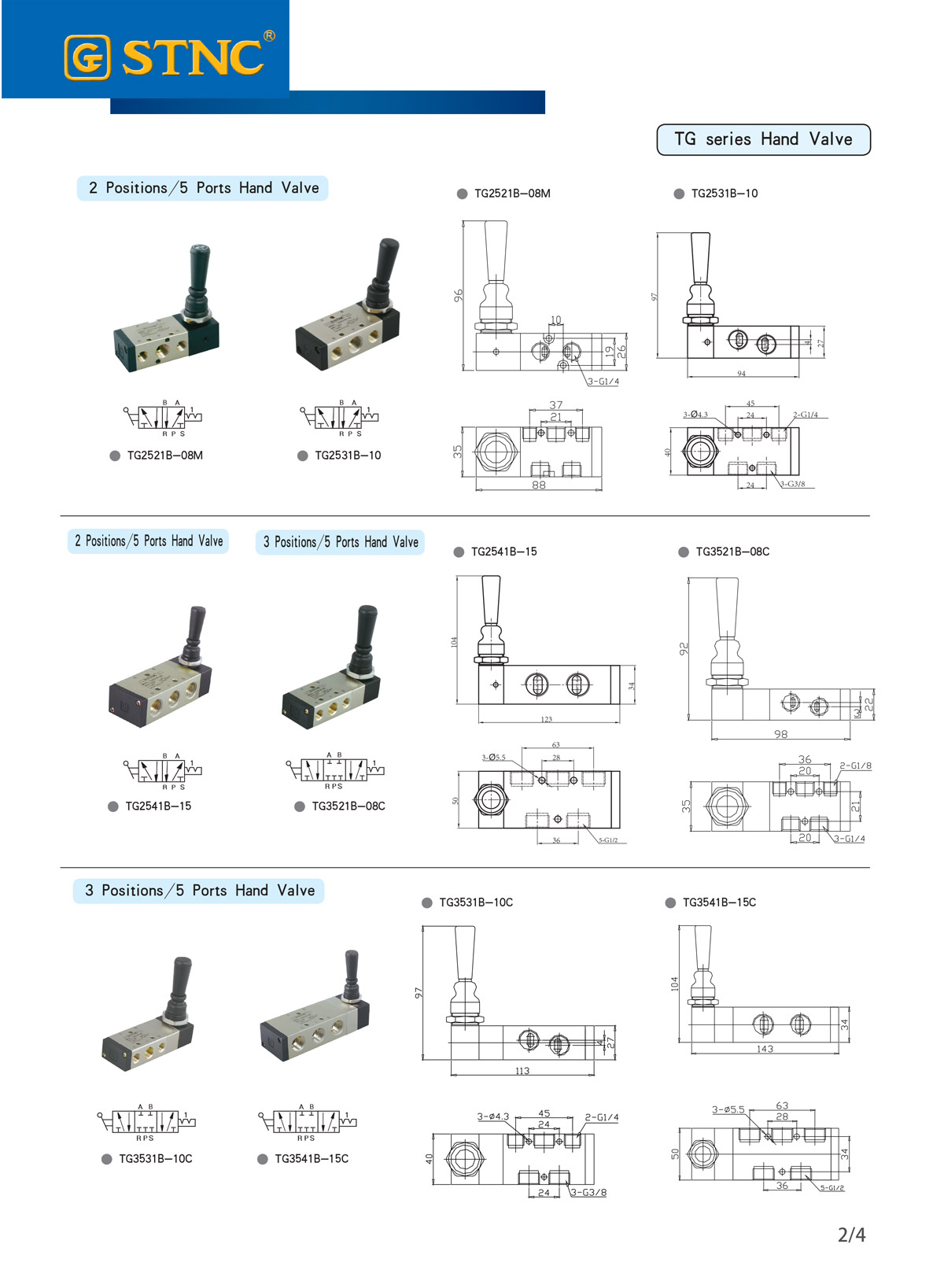 TG Series Hand Valve 